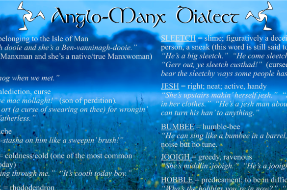 Manx Idioms and Phrases - As Manx as the Hills