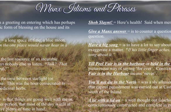 Manx First Names & Surnames | Isle of Man | As Manx as the Hills